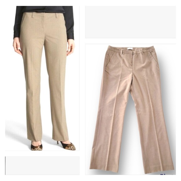 Halogen | Pants & Jumpsuits | Halogen Womens Taylor Fit Pants Tan Size ...